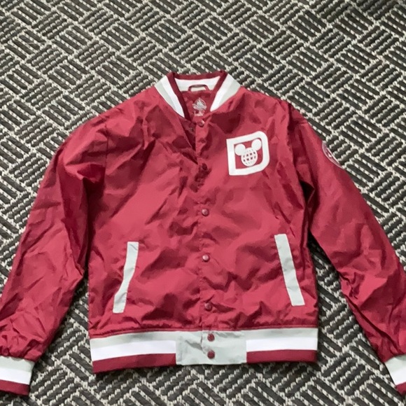 Disney | Jackets & Coats | Mickey Walt Disney World 7 Bomber Varsity ...